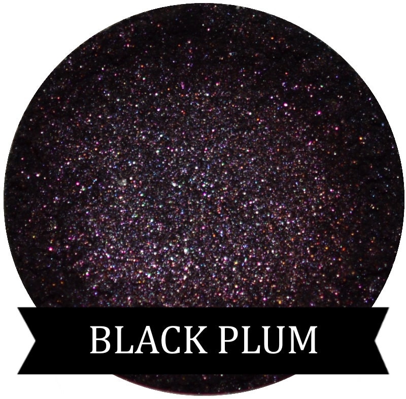 BLACK PLUM Dark Purple Eyeshadow - Etsy