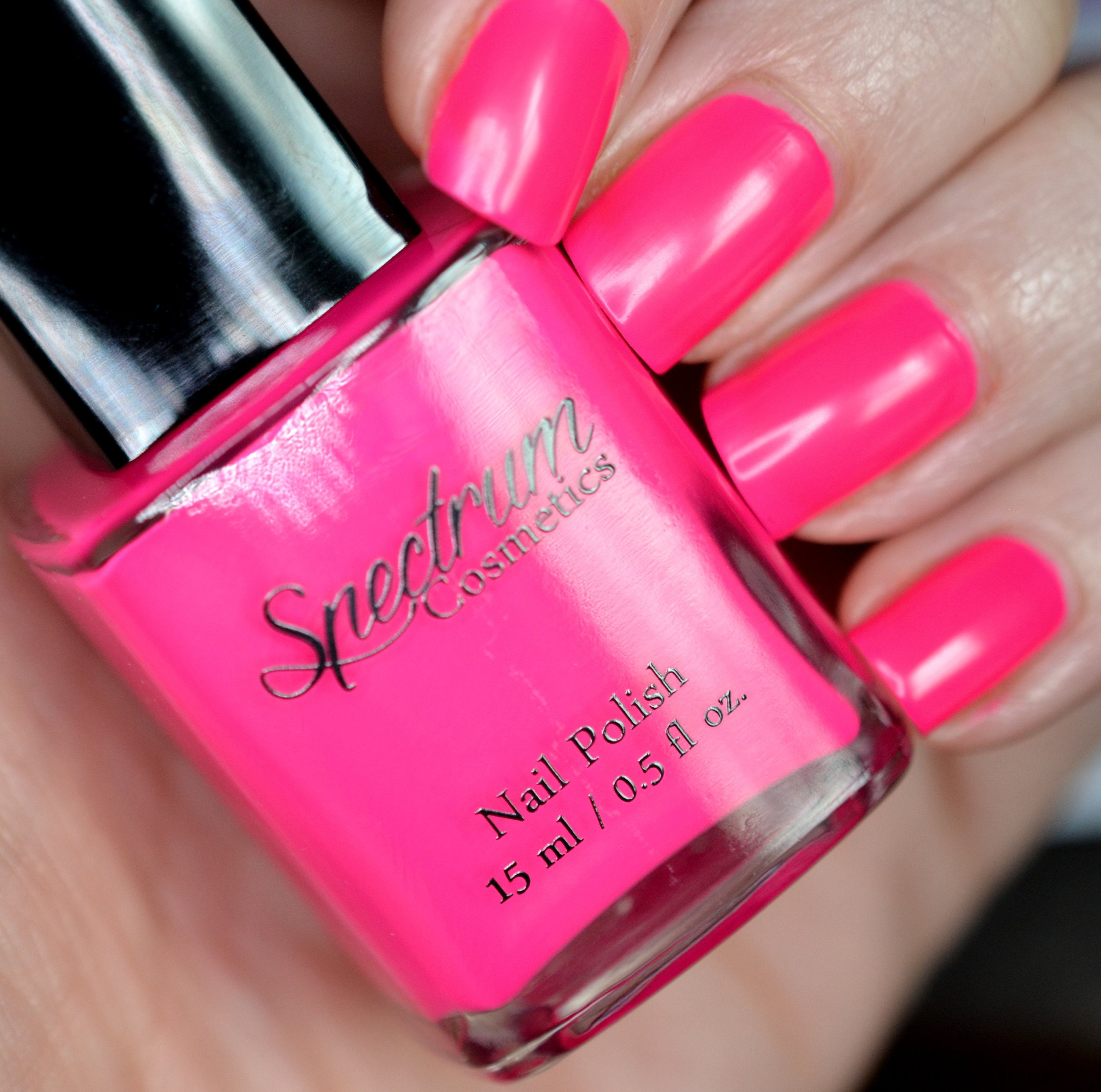 HIGH VOLTAGE Neon Pink Nail Polish - Etsy