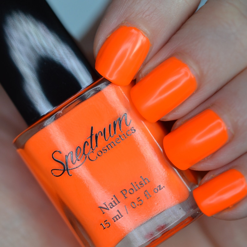 Orange Nail Polish - Etsy