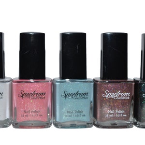 SAKURA Pink Nail Polish With Iridescent and Holographic Glitter - Etsy