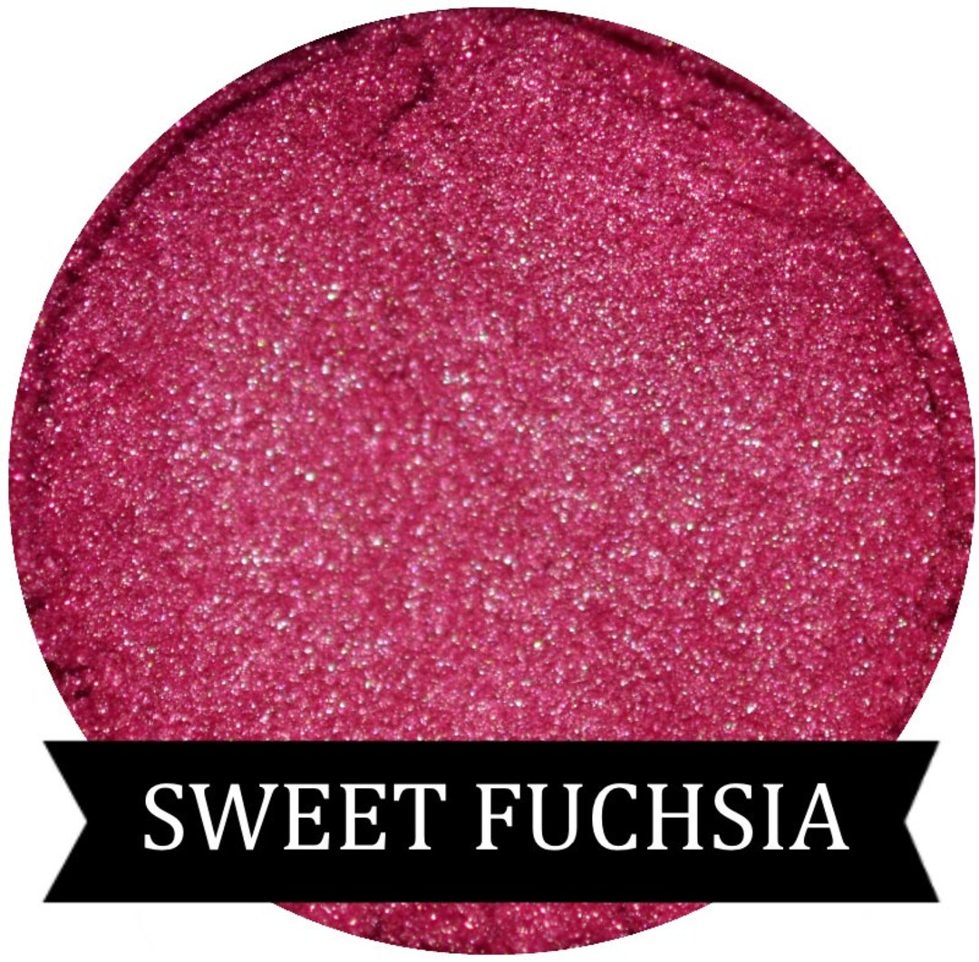 SWEET FUCHSIA Eyeshadow Mineral Makeup - Etsy