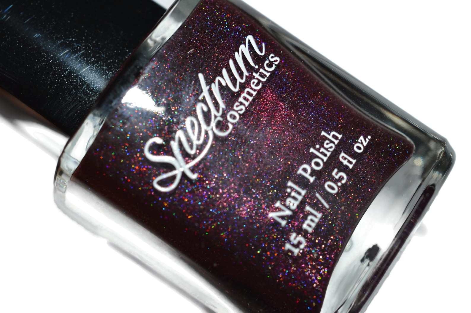 MULBERRY WINE Holographic Dark Burgundy Nail Polish - Etsy