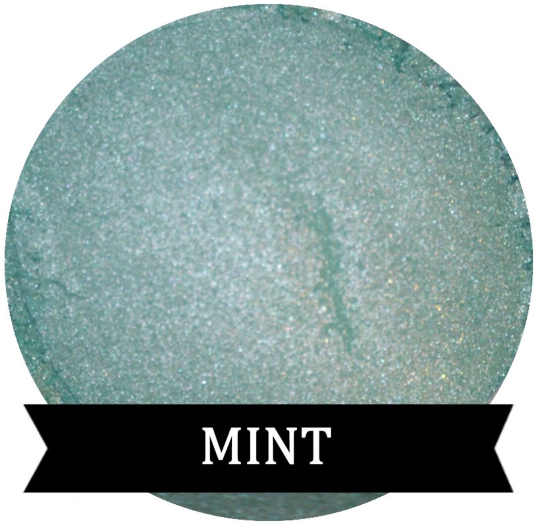 MINT Green Eyeshadow Spring Shadow - Etsy