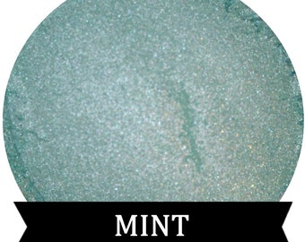 Holographic Eye Shadow Iridescent Sparkly Mint Green Eye Makeup Long ...