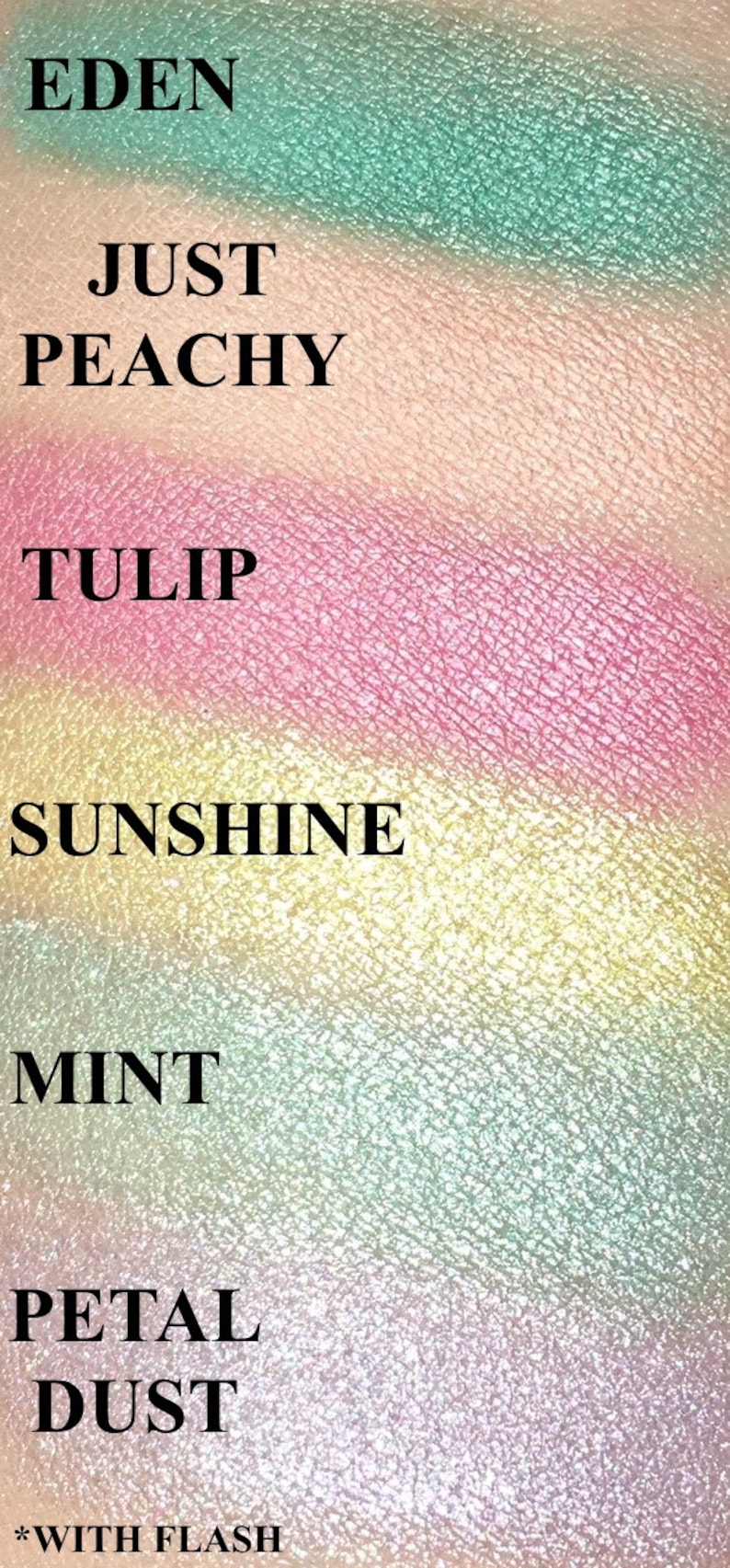 MINT Green Eyeshadow Spring Shadow - Etsy