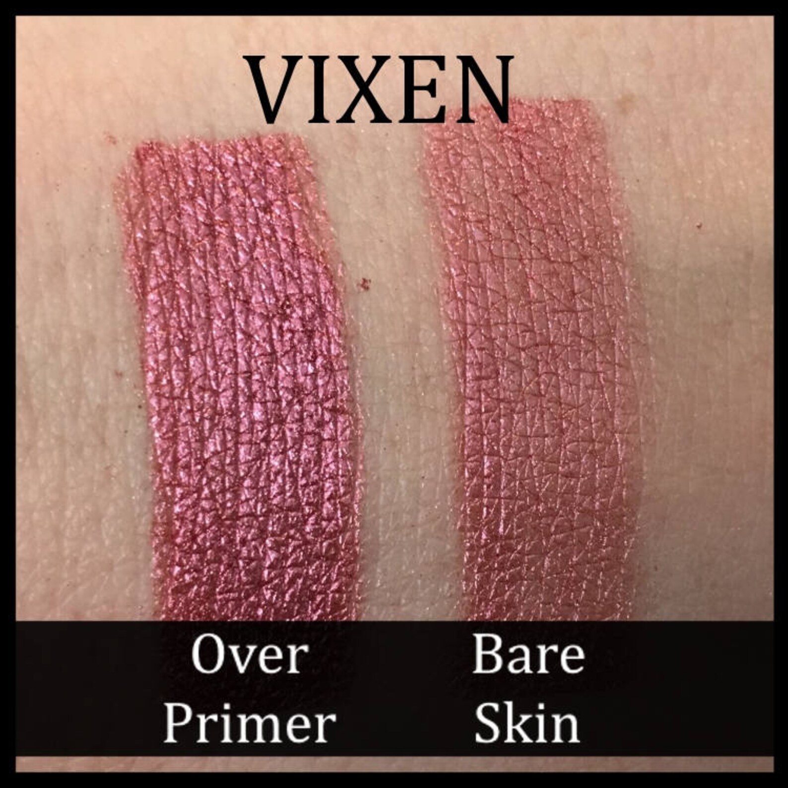 Metallic Red Eyeshadow VIXEN - Etsy
