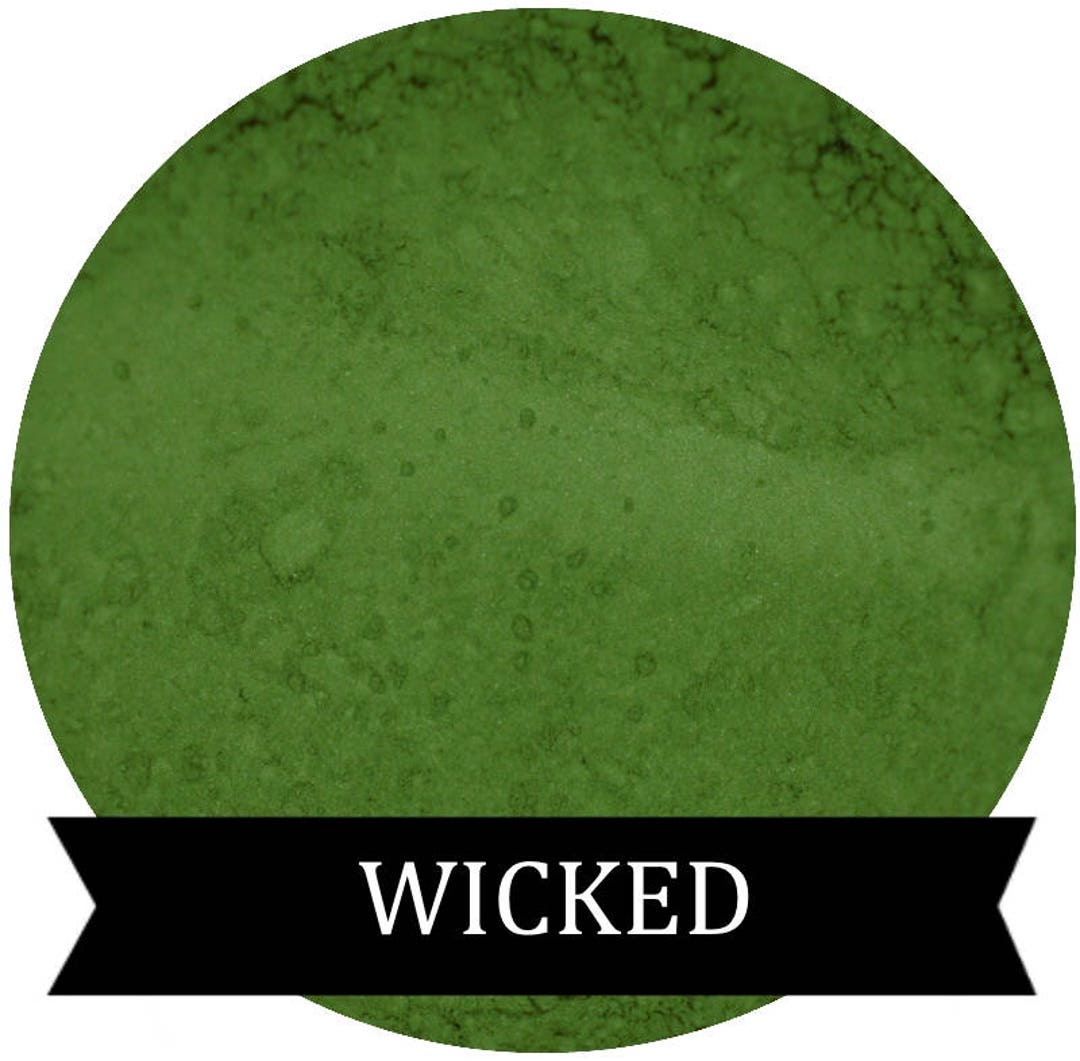 Matte Green Eyeshadow WICKED - Etsy
