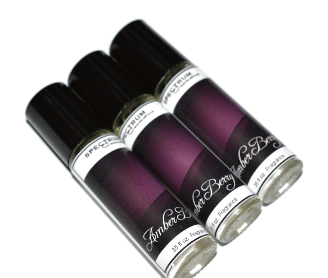 AMBER BERRY Perfume Blackberry, Amber, Bergamot, and Cassis - Etsy
