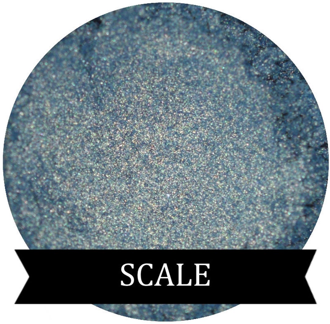 Blue Green Duochrome Eyeshadow SCALE - Etsy