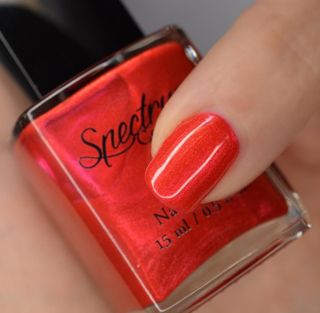 SANTAS FAVORITE HO Red Metallic Nail Grinchmas Holiday Nail Polish - Etsy