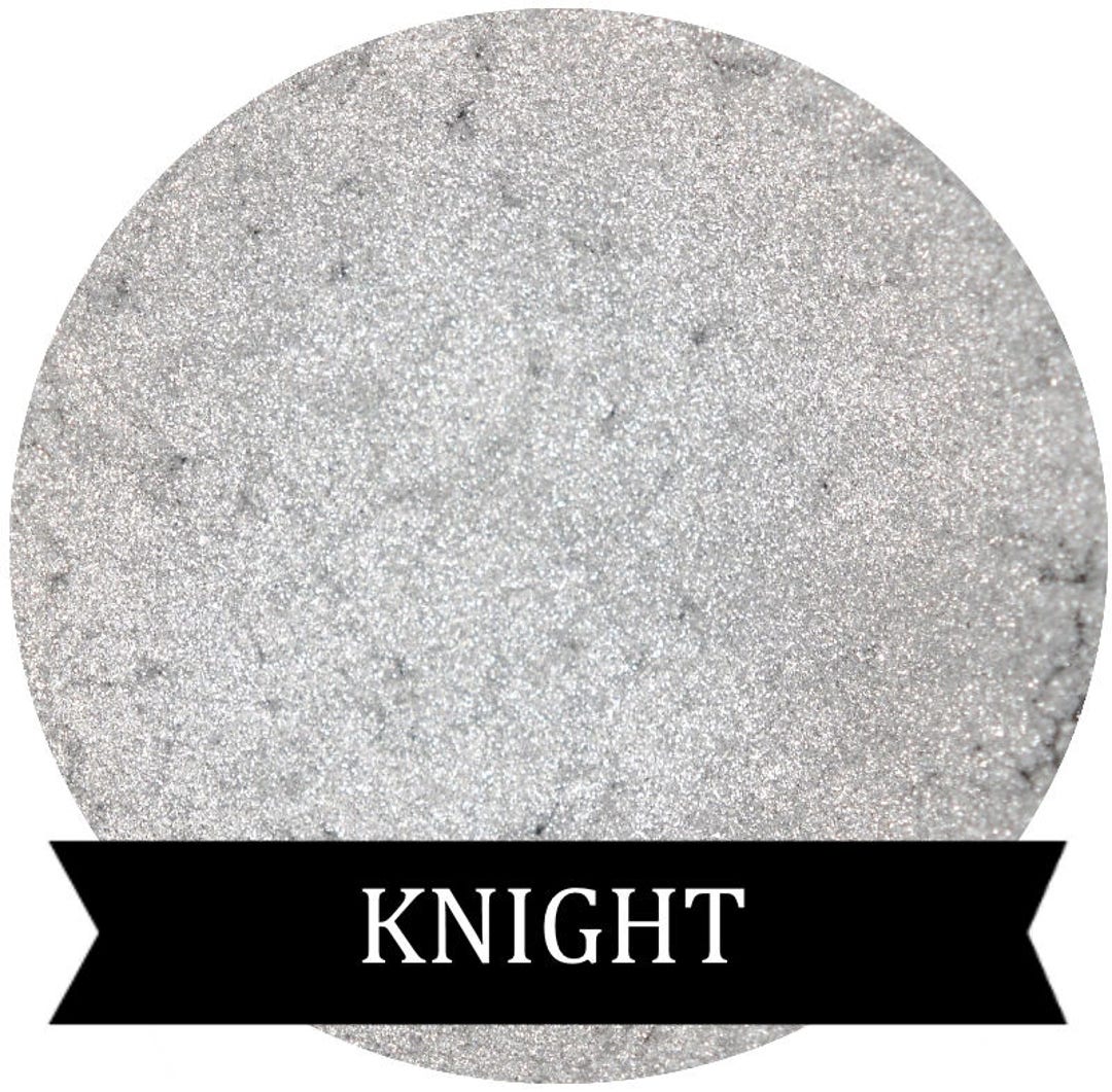 KNIGHT Metallic Silver Eyeshadow - Etsy