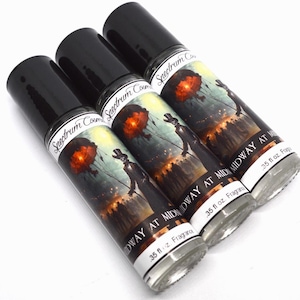 MIDWAY AT MIDNIGHT Roll on Cologne Dark Carnival Collection Musk, Amber ...