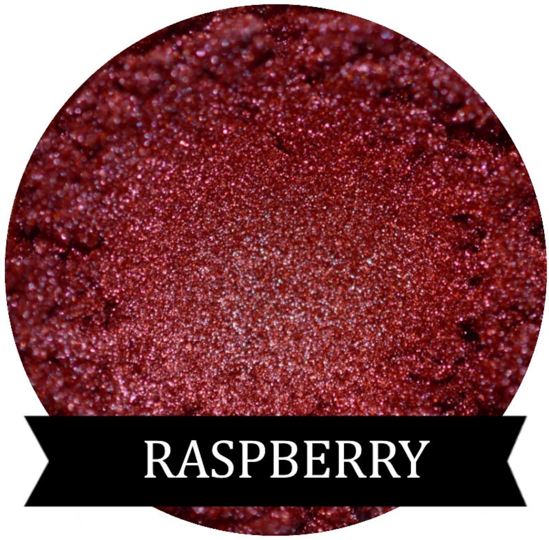 Dark Red Eyeshadow RASPBERRY - Etsy