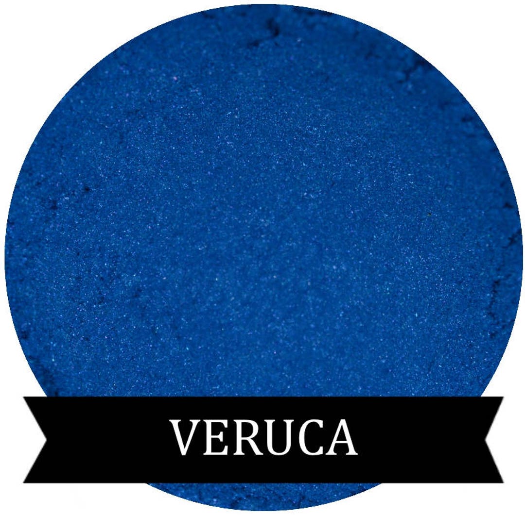 Shimmering Blue Eyeshadow VERUCA - Etsy
