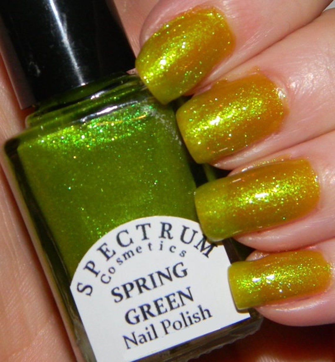 SPRING GREEN Nail Polish - Etsy