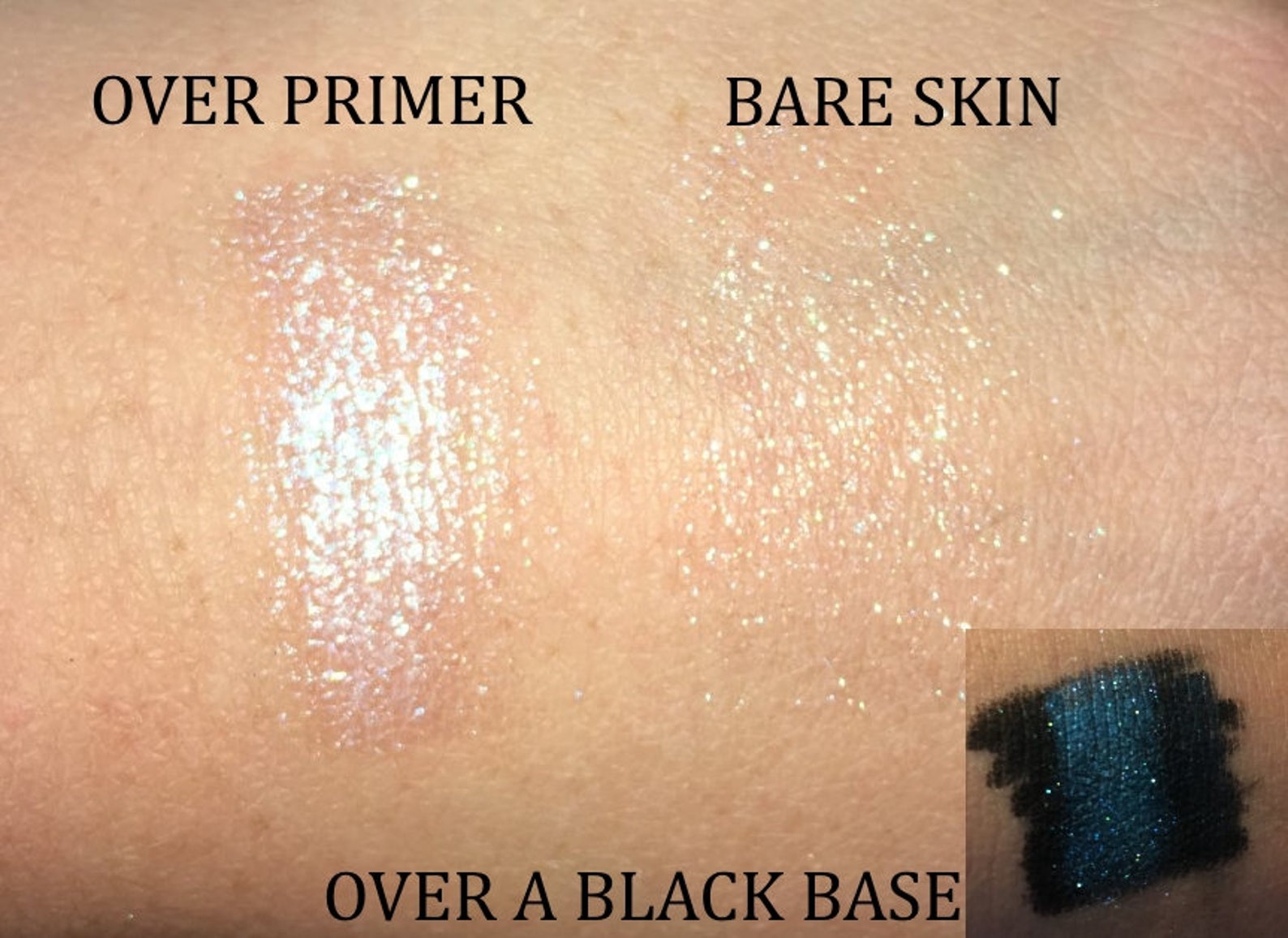 SNAP Natural Glitter Eyeshadow Iridescent Aqua - Etsy