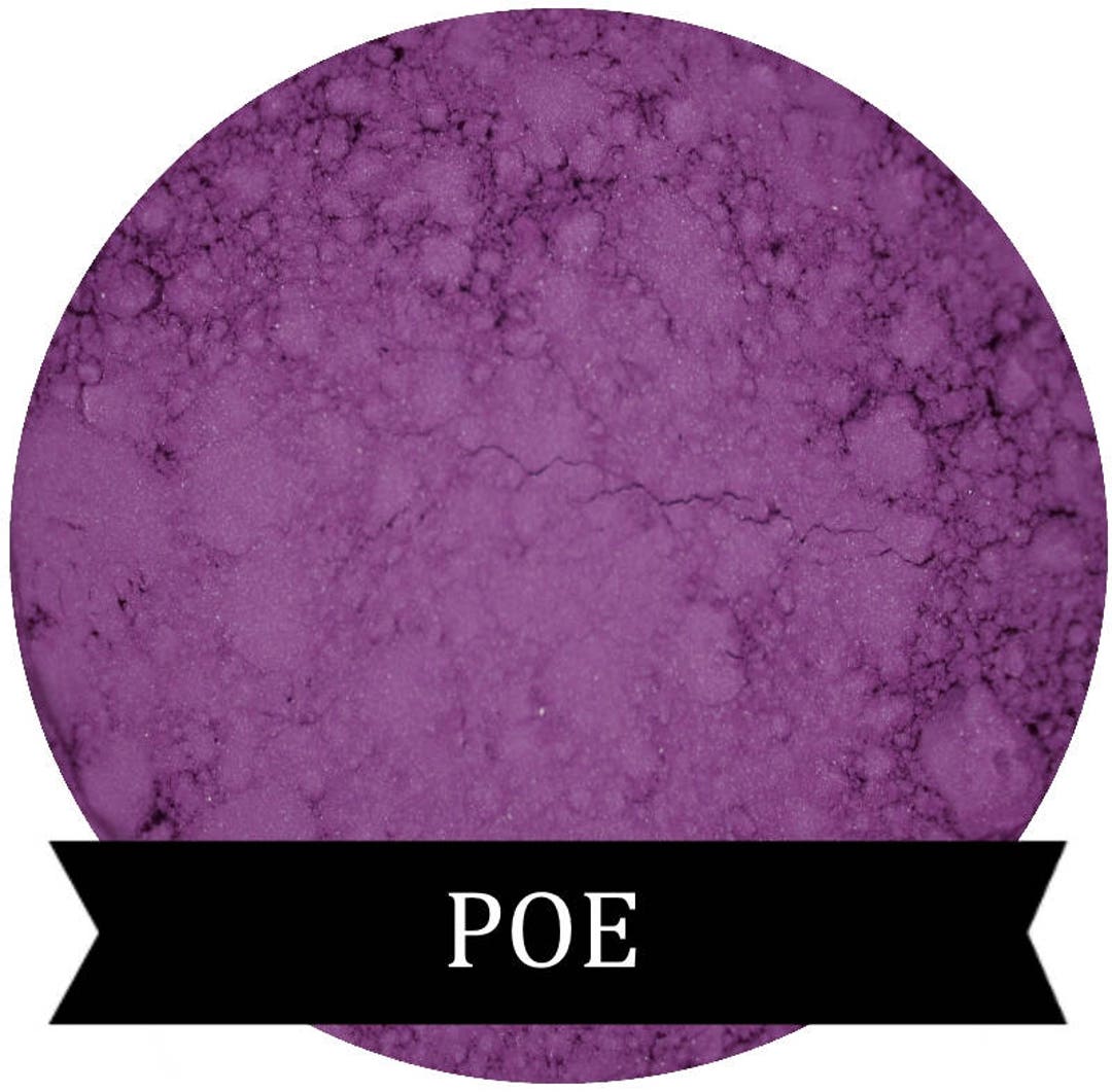 Matte Purple Eyeshadow POE Mineral Makeup - Etsy
