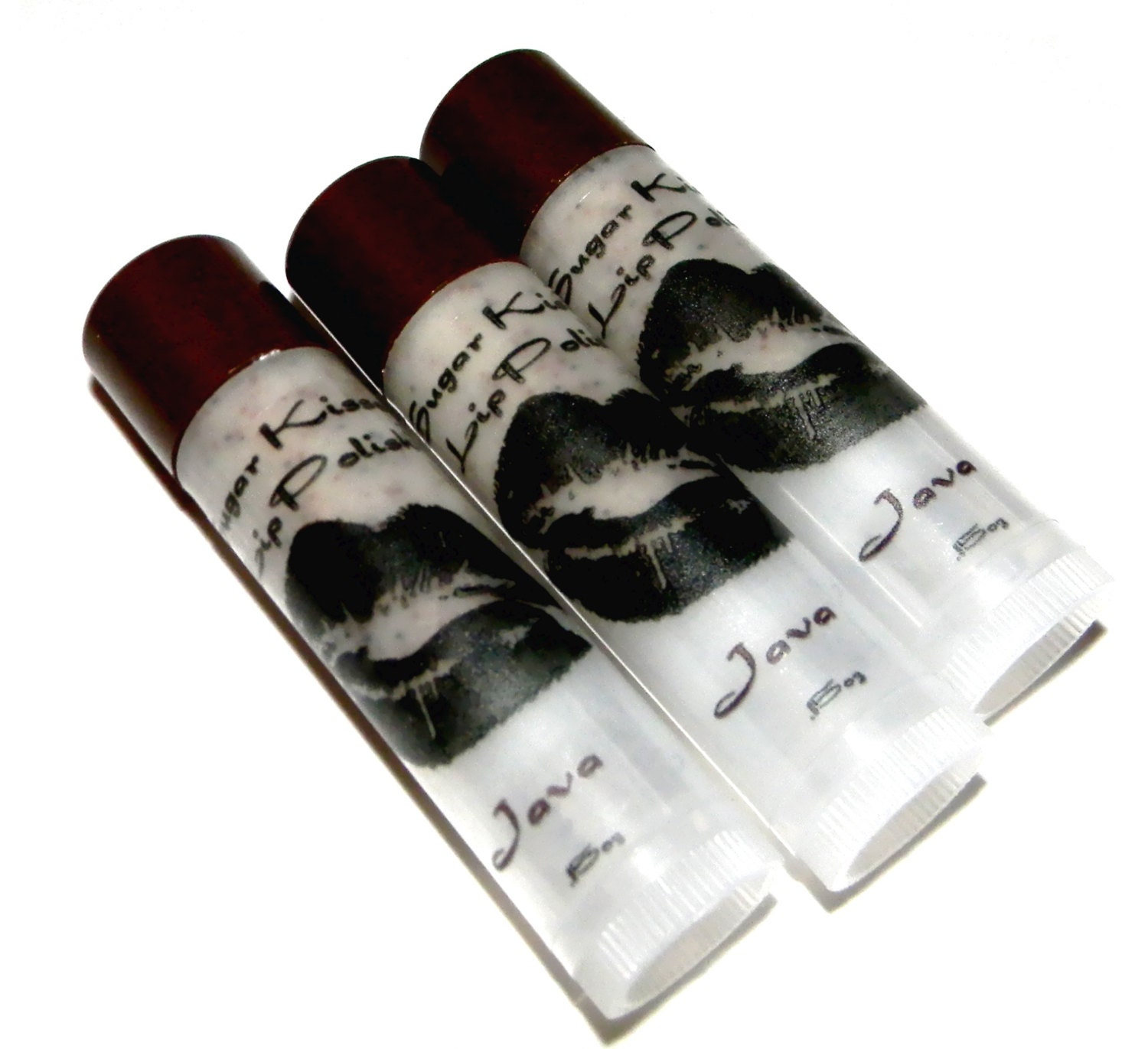 JAVA Sugar Kisses Lip Polish Exfoliating Lip Scrub in a Tube - Etsy