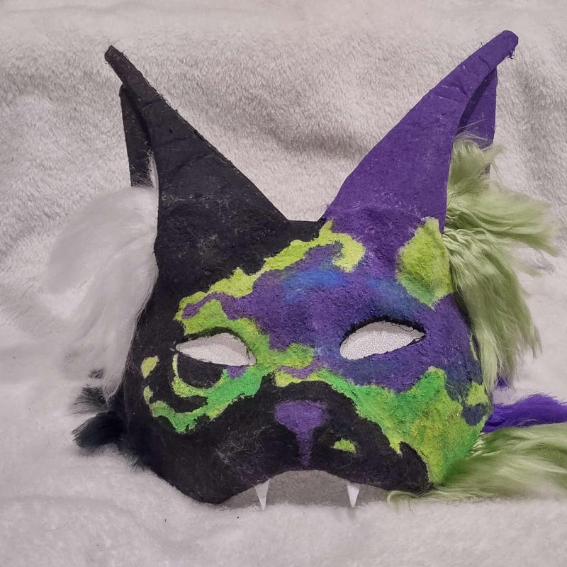 Green Alien Mask - Etsy