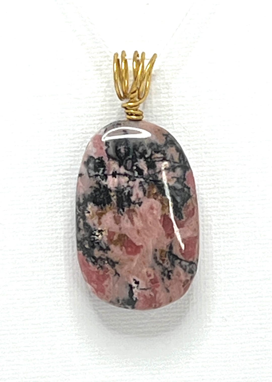 Rhodonite - Stunning Blue / Pink Yukon Rhodonite Pendant - Etsy