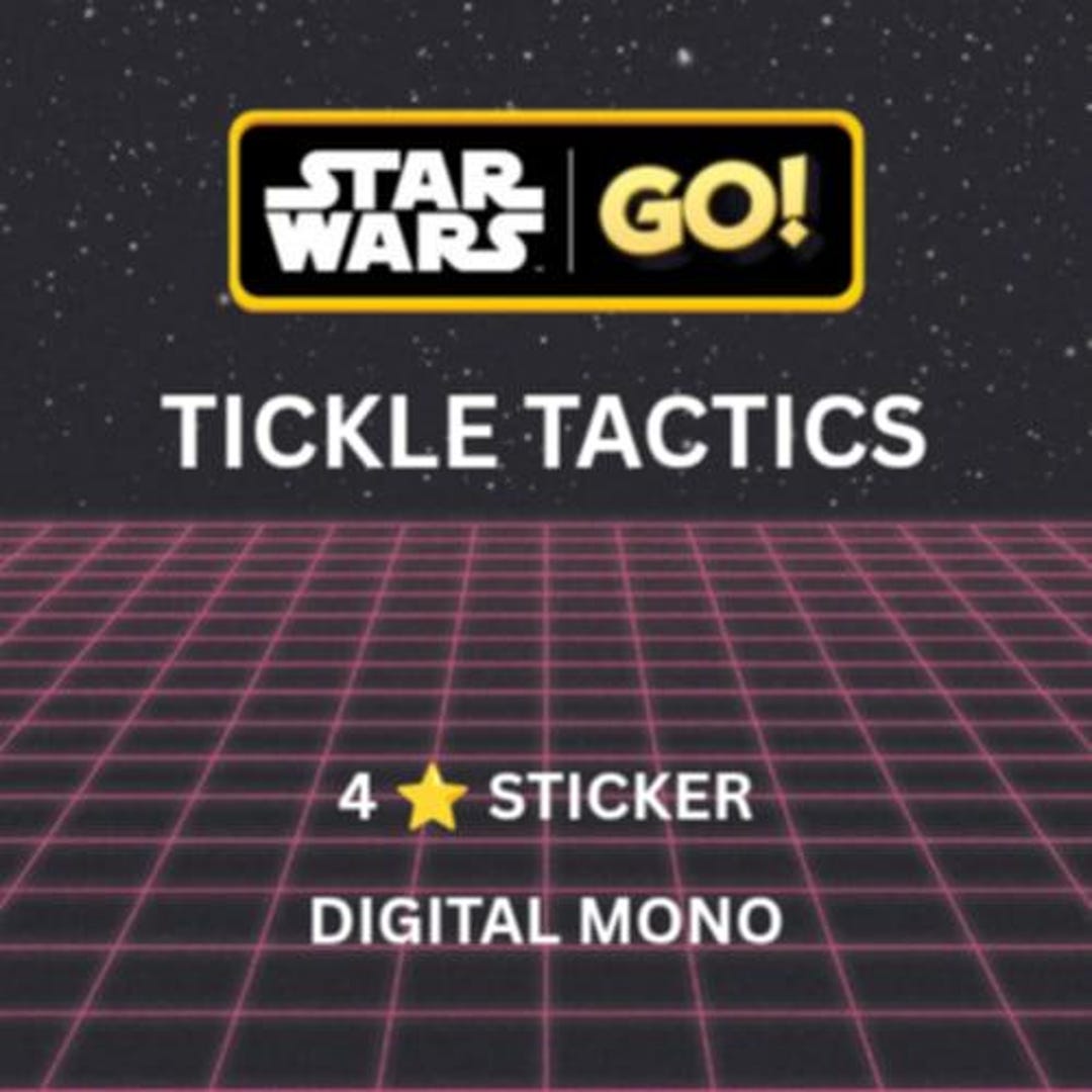 Tickle Tactics 4 Star Sticker - Etsy
