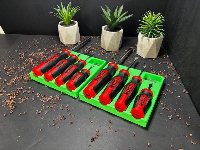 ICON Screwdriver Organizer, Magnetic Base - Etsy