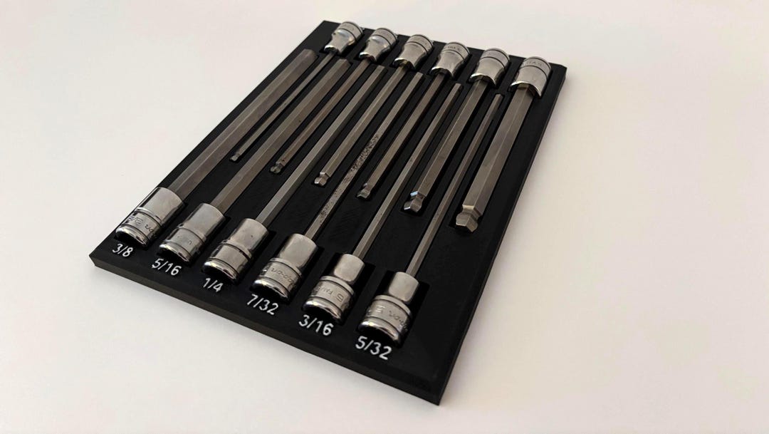 SNAP ON Hex Bit Socket Organizer, Magnetic Base - Etsy