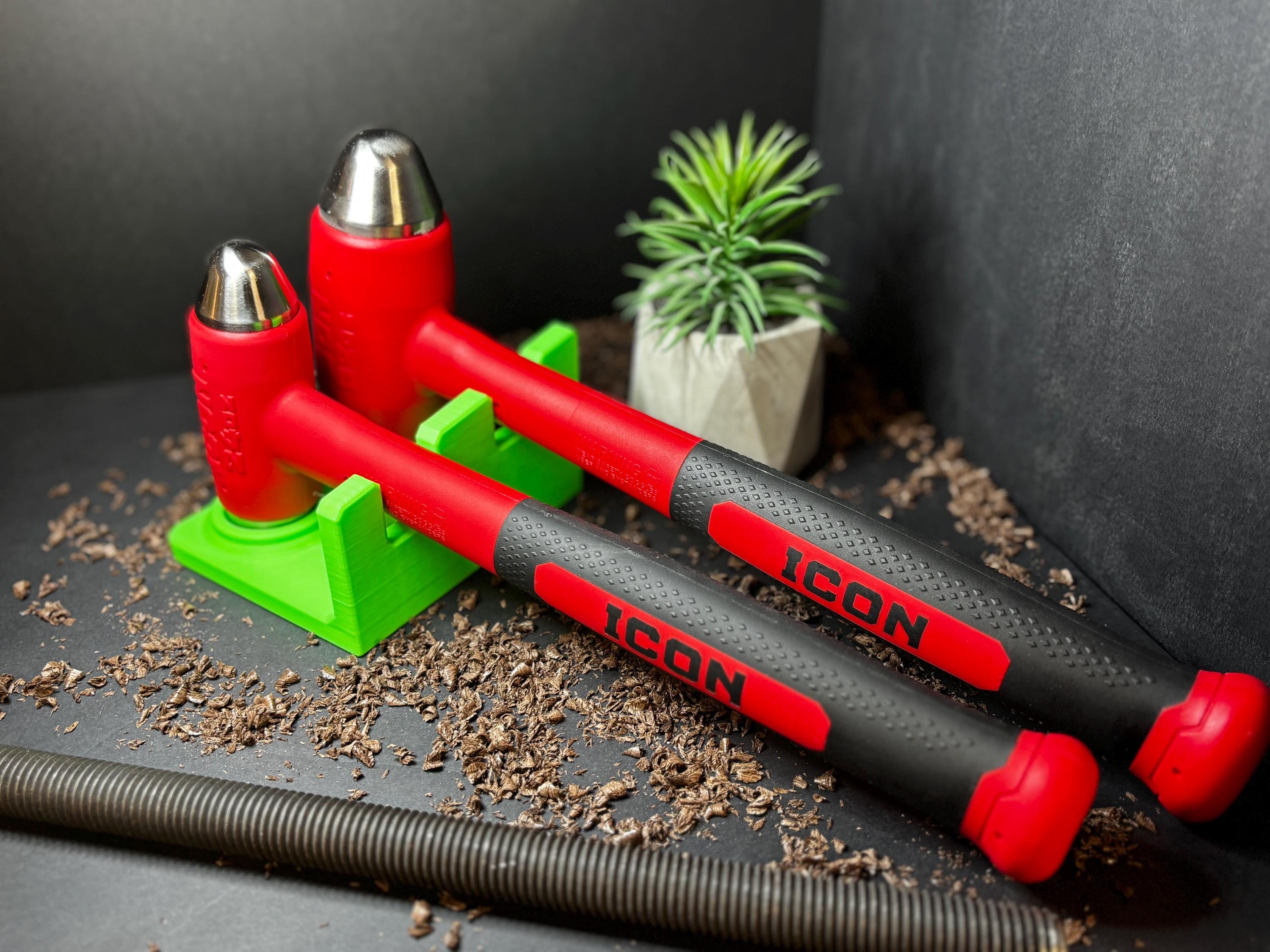 ICON Ball Peen Dead Blow Hammer Organizer, Magnetic Base - Etsy