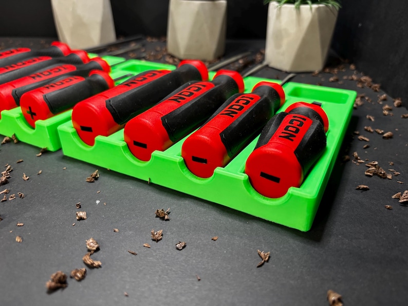 ICON Screwdriver Organizer, Magnetic Base - Etsy