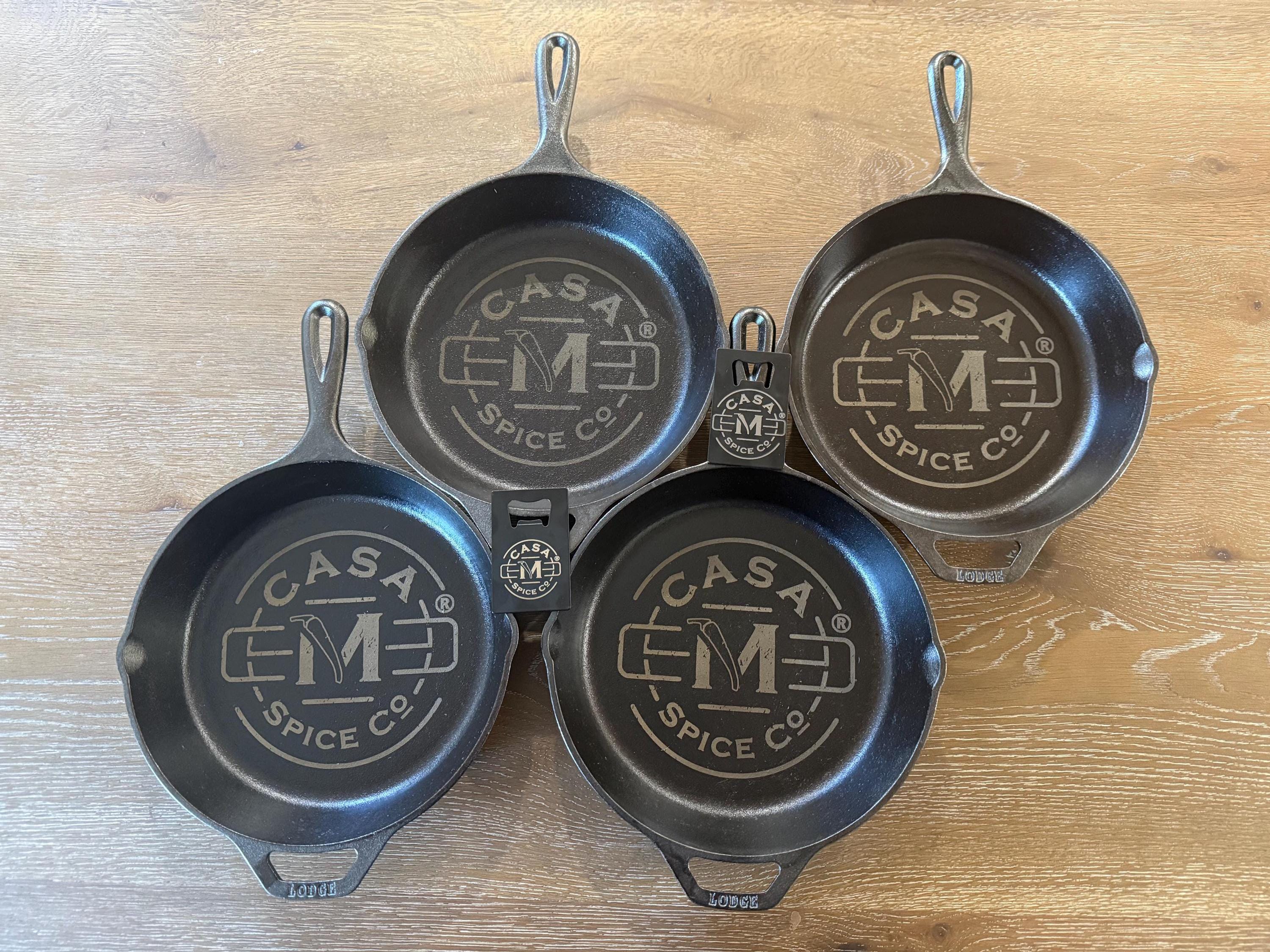 Custom Engraved Lodge Cast Iron Skillet: Personalized Chef Gift - Etsy