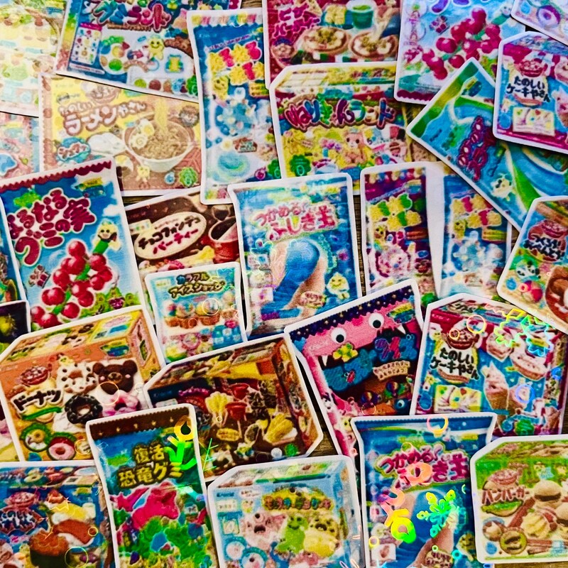Japanese Snack Stickers - Etsy