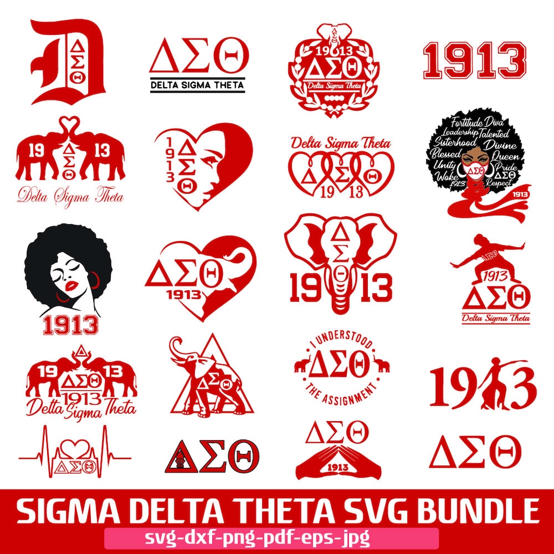 Delta Sigma SVG Bundle- Sigma, Delta, Theta Sign- (svg, Dxf, Png, Pdf ...