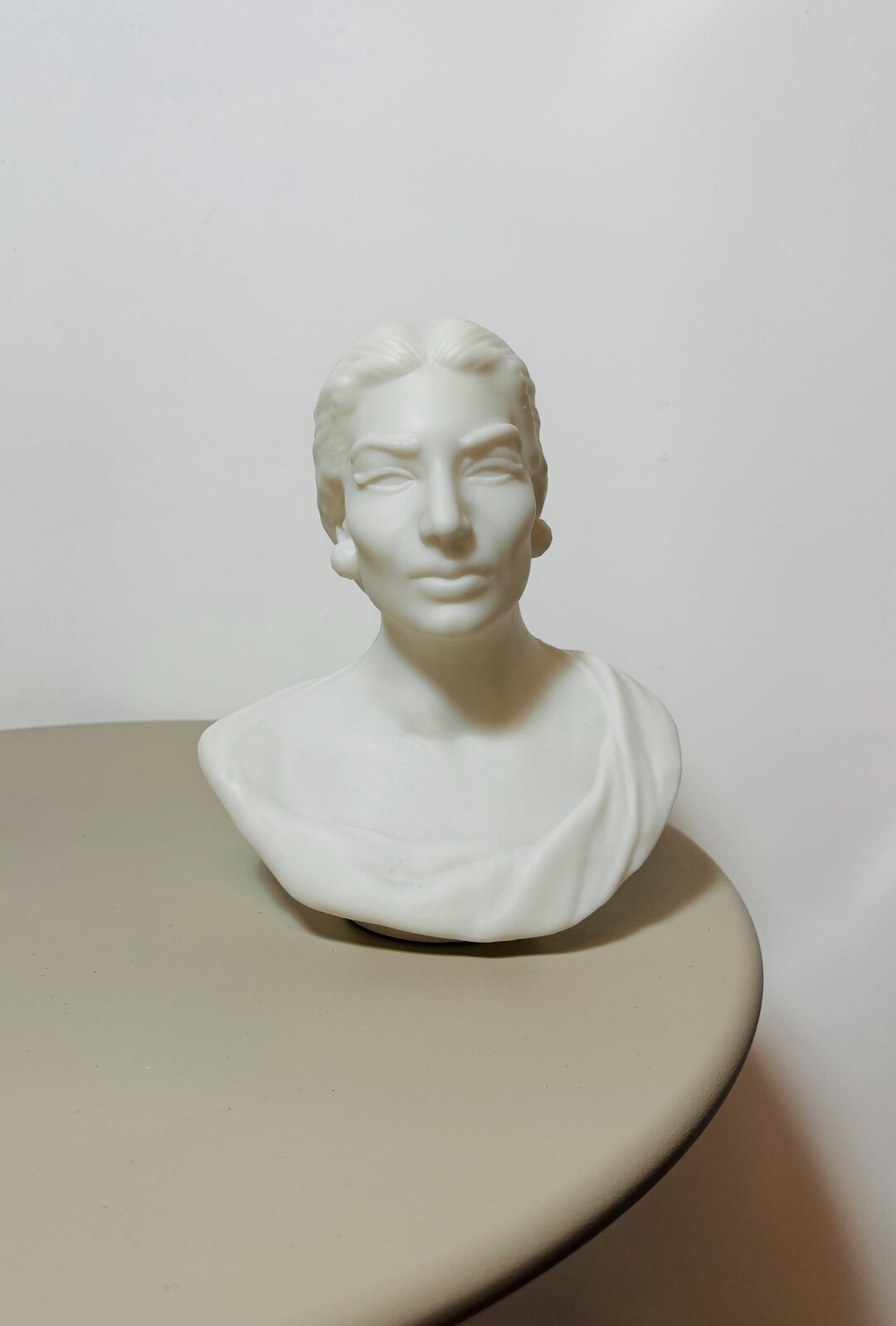 Maria Callas Half Bust Statue in 3D Resin – Elegant Printed Sculpture ...