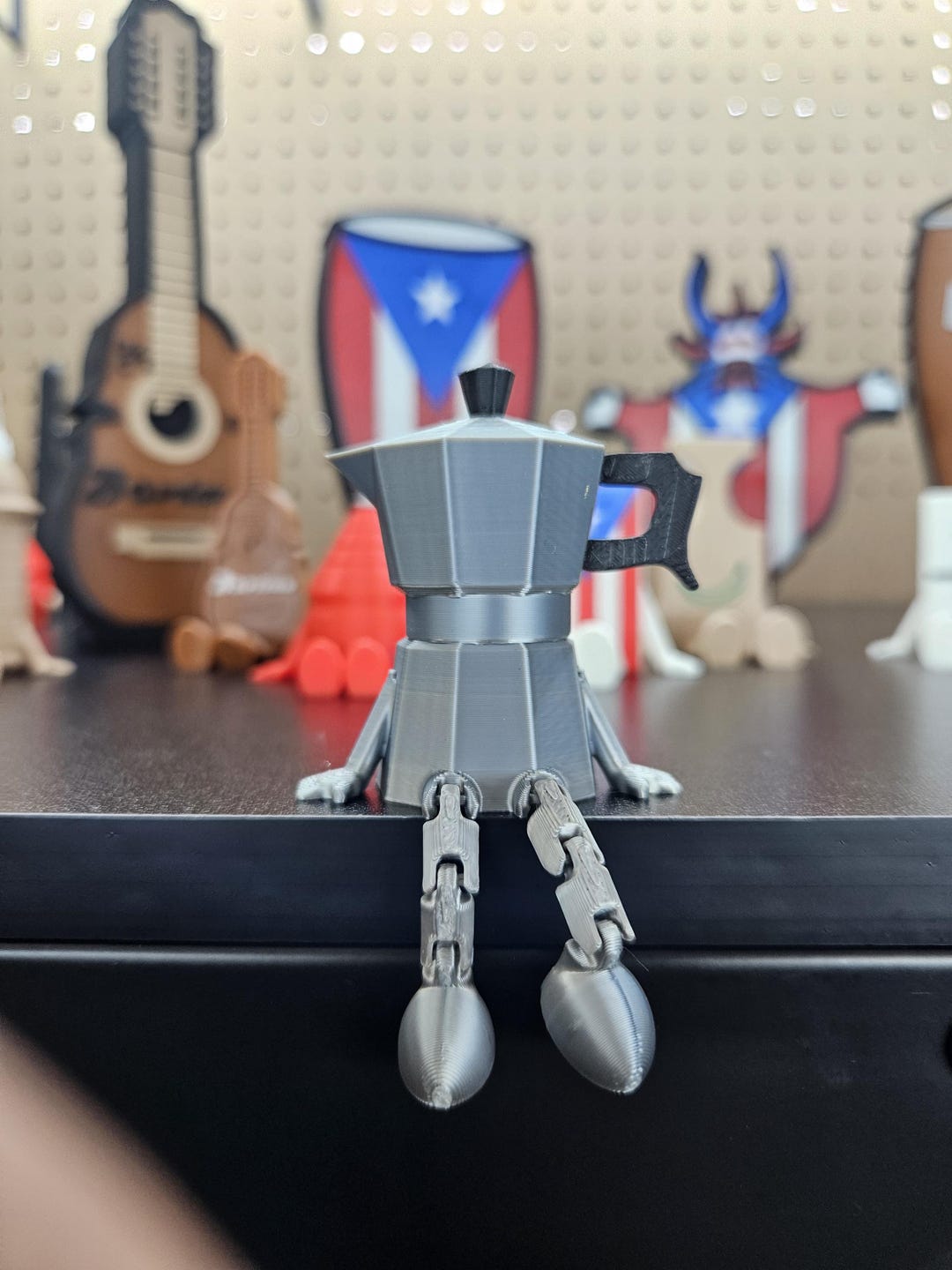 Larger Puerto Rican Figurines: 3D Printed Boricua Cultural Decor (4 ...