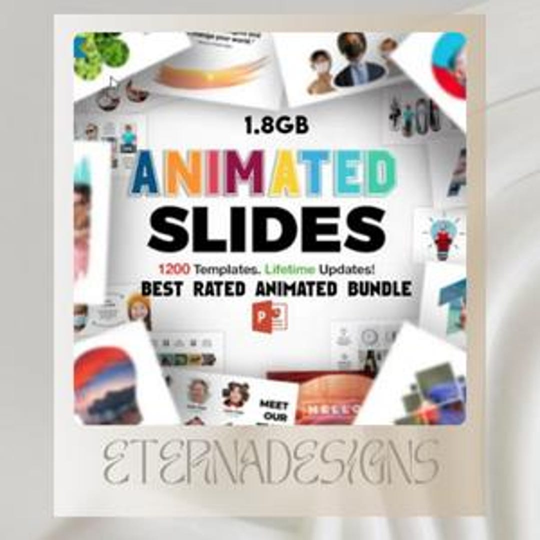 Animated Powerpoint Presentation Template Fully Animated Slides Mega ...