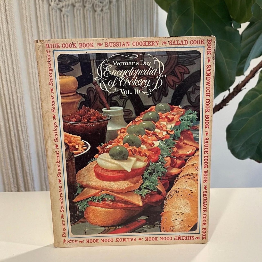 Vintage Woman's Day Encyclopedia of Cookery Volume 10 Recipe Cookbook ...