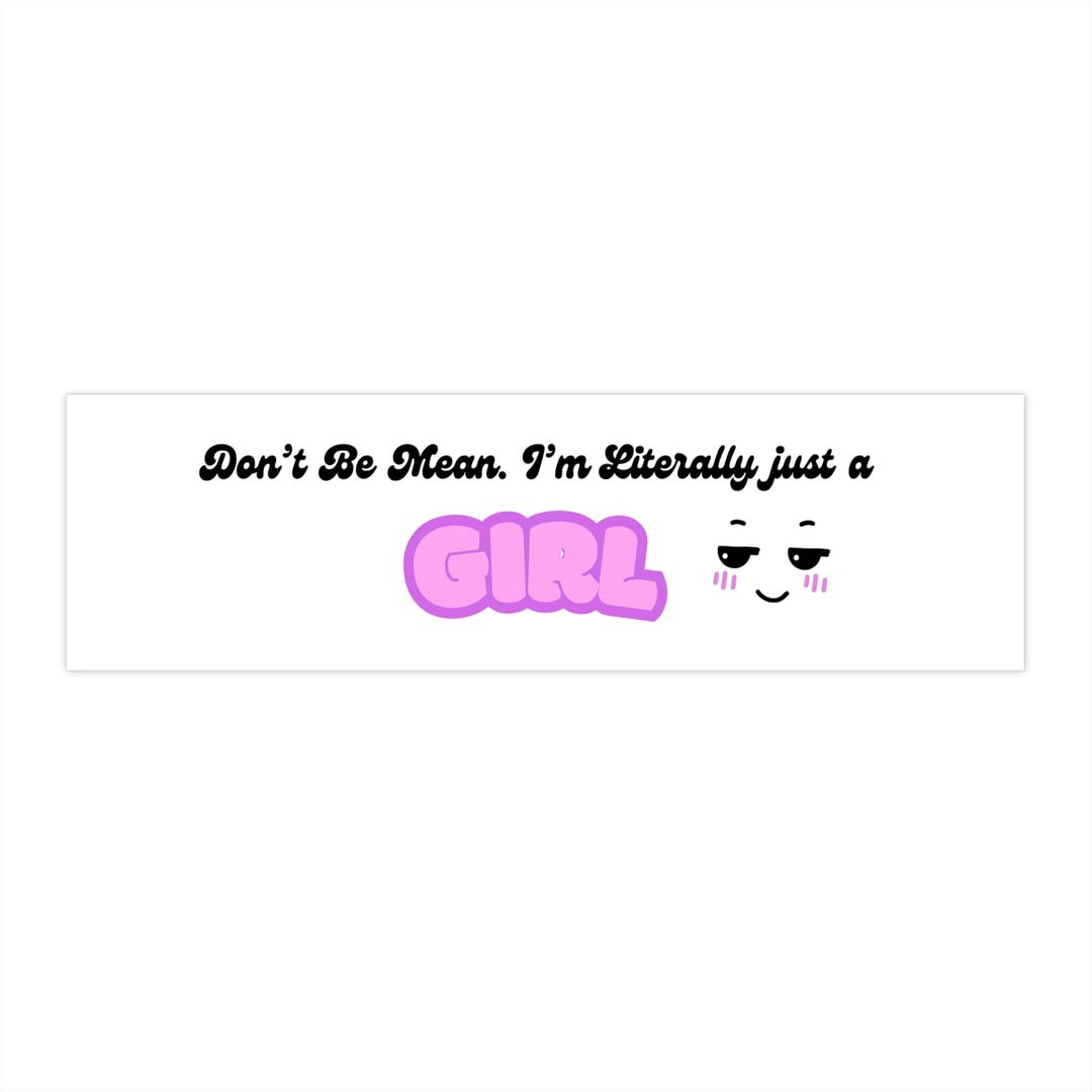 Girl Power Bumper Stickers - Bold and Cute Design, Sassy Saying ...
