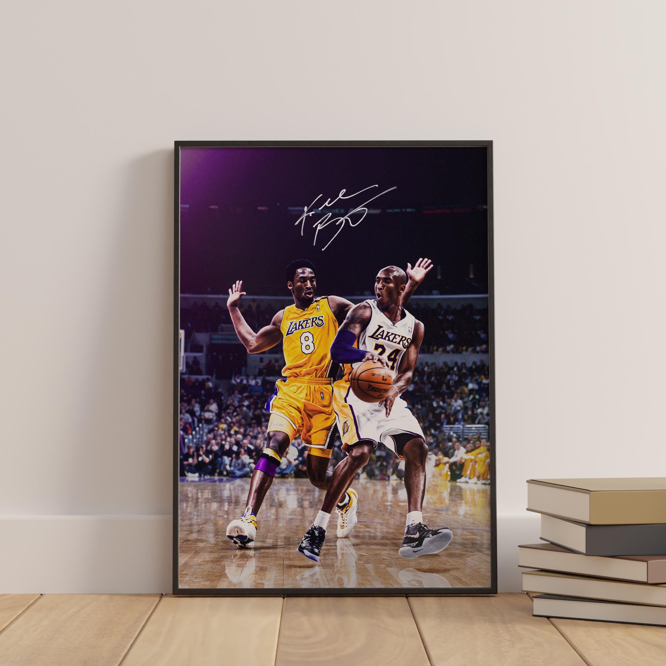 Kobe Bryant Poster, Wall Decor, Sports Memorabilia, Black Mamba Tribute ...