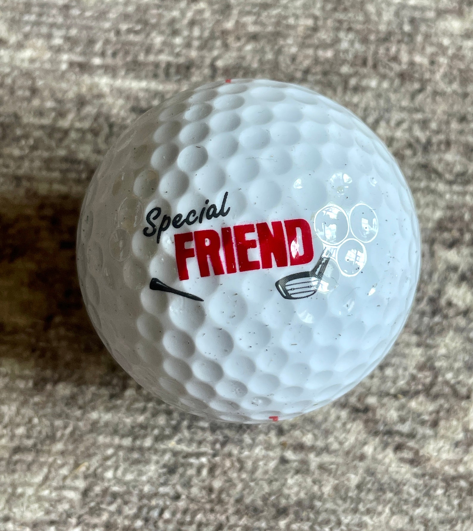 Vintage Golf Ball - Special Friend, 1990s, Never Played With, Nice Gift ...