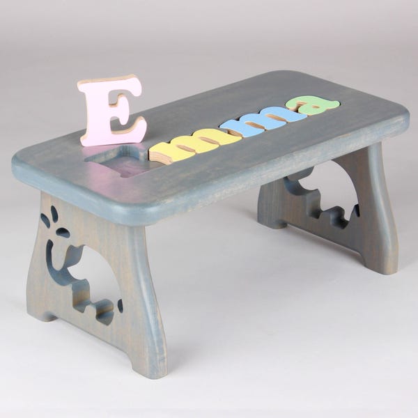 Learning Table With Name - Etsy