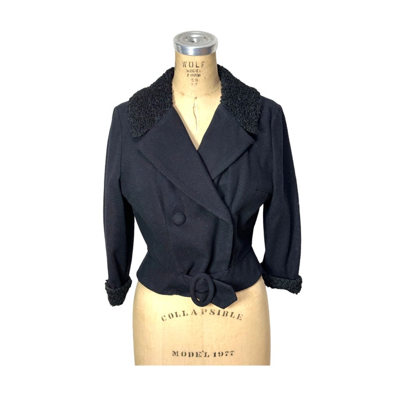 Wool Cropped Jacket - Etsy