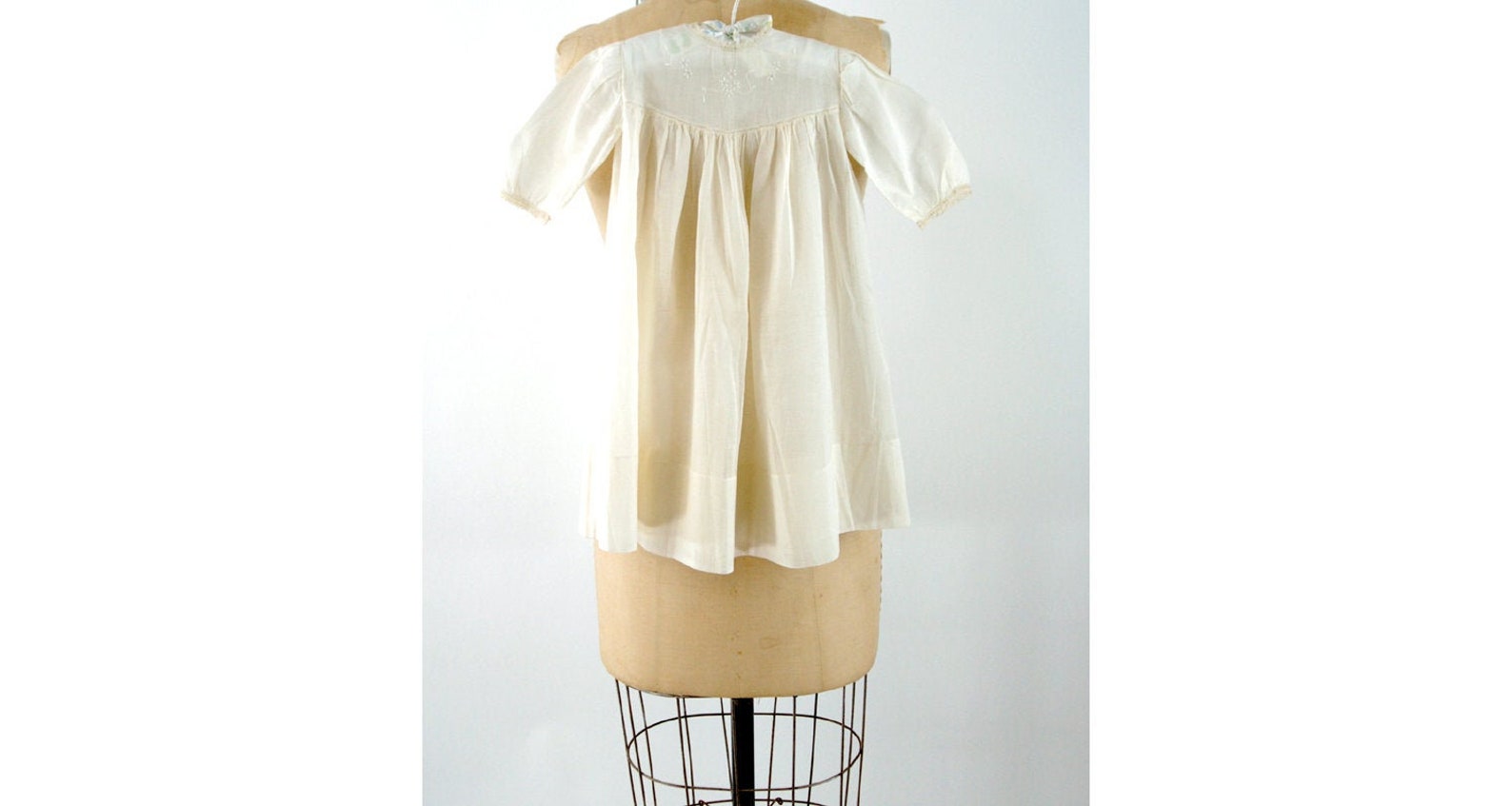 1910s Baby Dress Infant Dress Ivory Batiste Embroidered | Etsy
