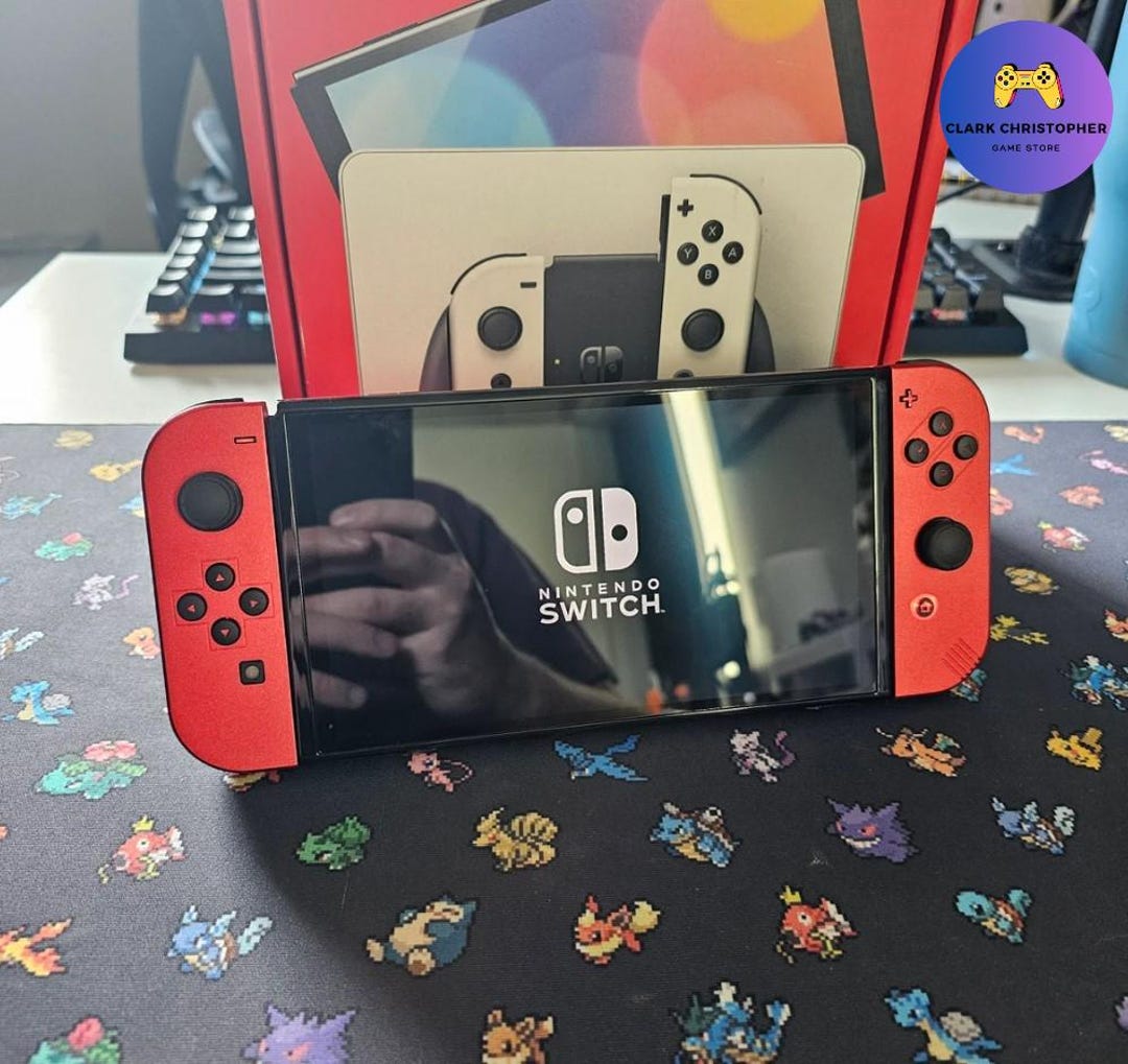 Modded Nintendo Switch OLED, Nintendo Switch Lite, Nintendo Switch Model Mod Chip Installed ...