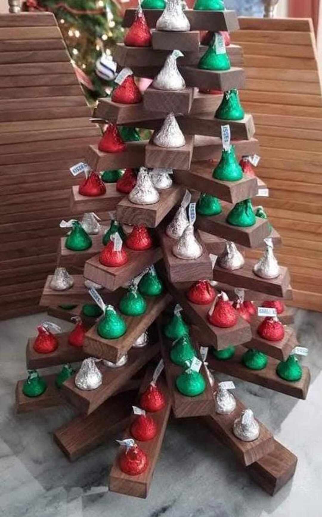 Handmade Kissmas Tree - Etsy