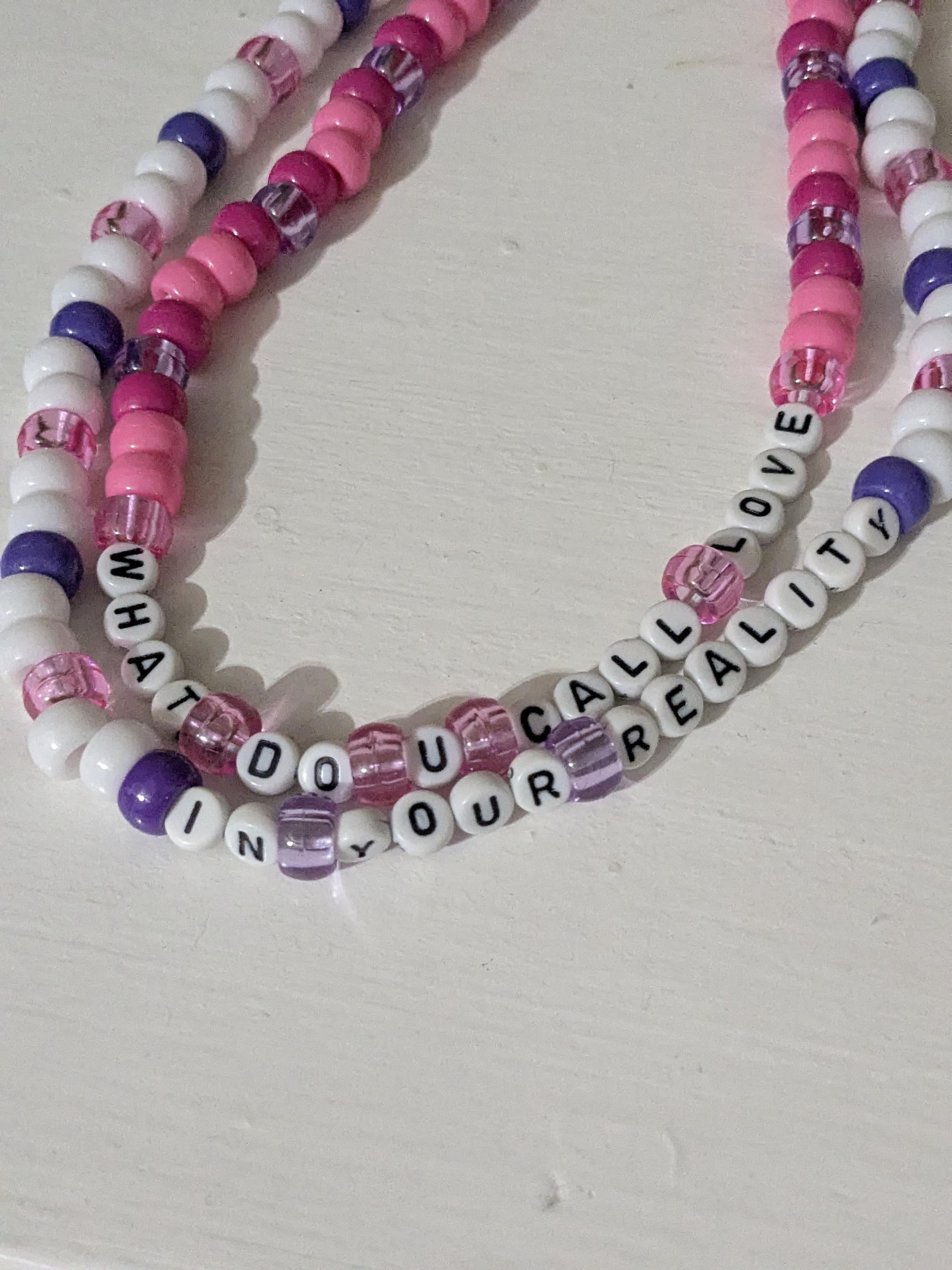 Doki Doki Literature Club Themed Kandi Necklaces - Etsy