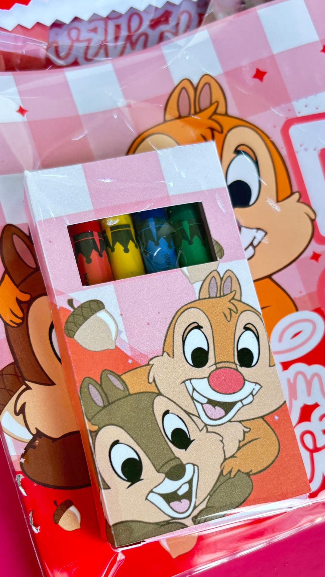 Chip and Dale Mini Coloring Book: Custom Party Favors - Etsy