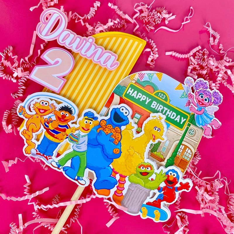 Elmo Cake Topper - Etsy