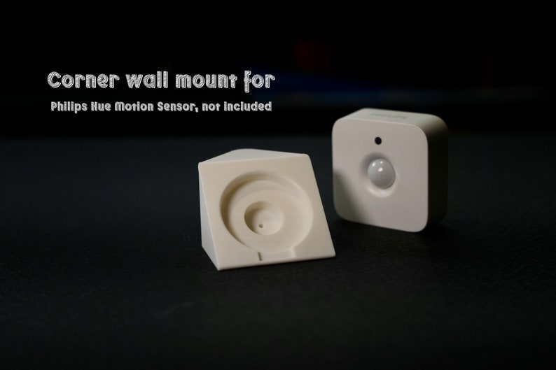 Corner Wall Mount for Philips Hue Motion Sensor indoor Stick on / No ...
