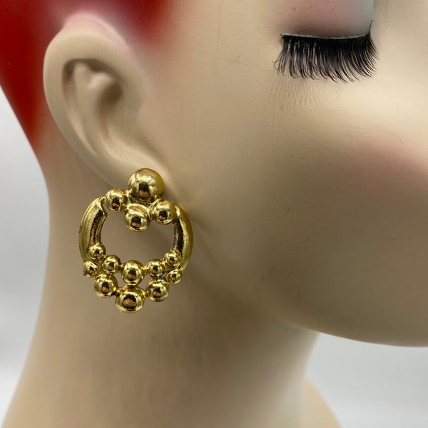 Vintage 80s Earrings - Etsy