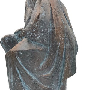 Vintage MCM Mid Century Moses and Ten Commandments Statue Arnold ...